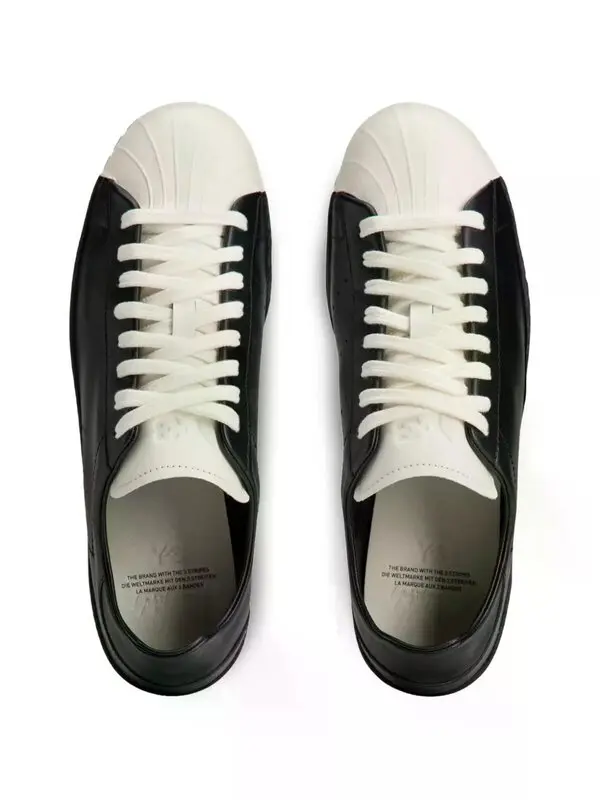 Y3 Superstar Shell-toe Leather Sneakers