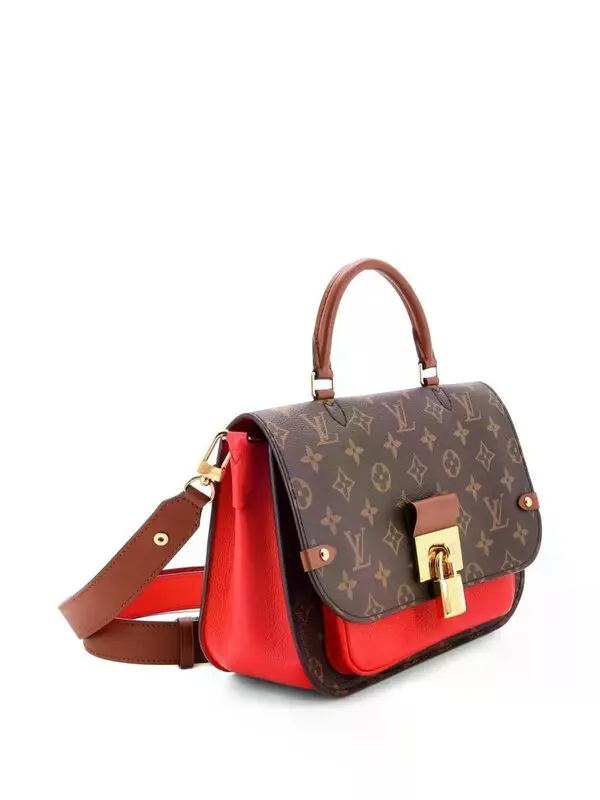 LOUIS VUITTON Monogram Canvas Vaugirard Satchel - Red