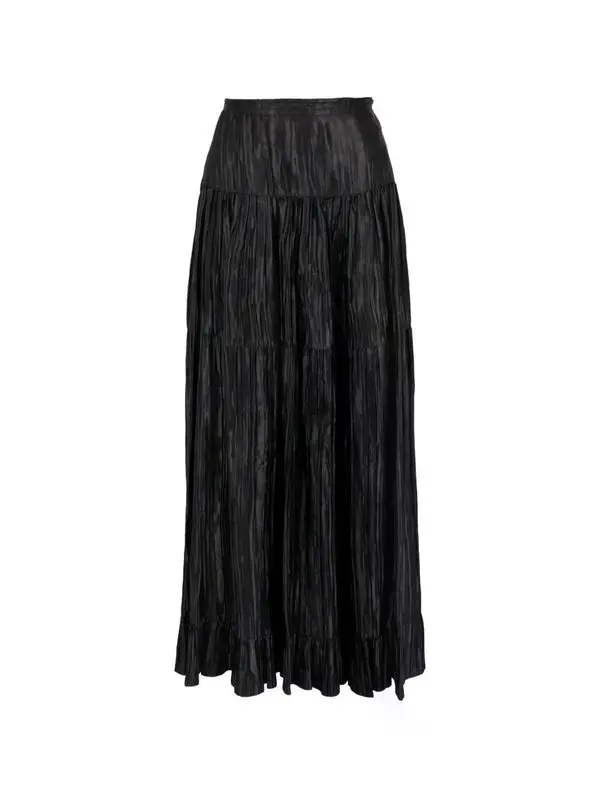 Emporio Armani Tiered Pleated Skirt