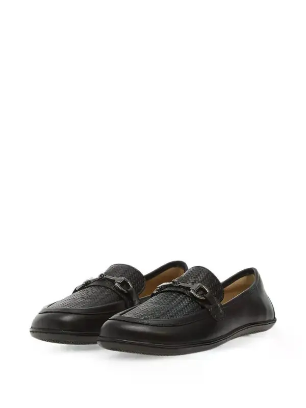Be Lenka Divella Woven-panel Bit Loafers
