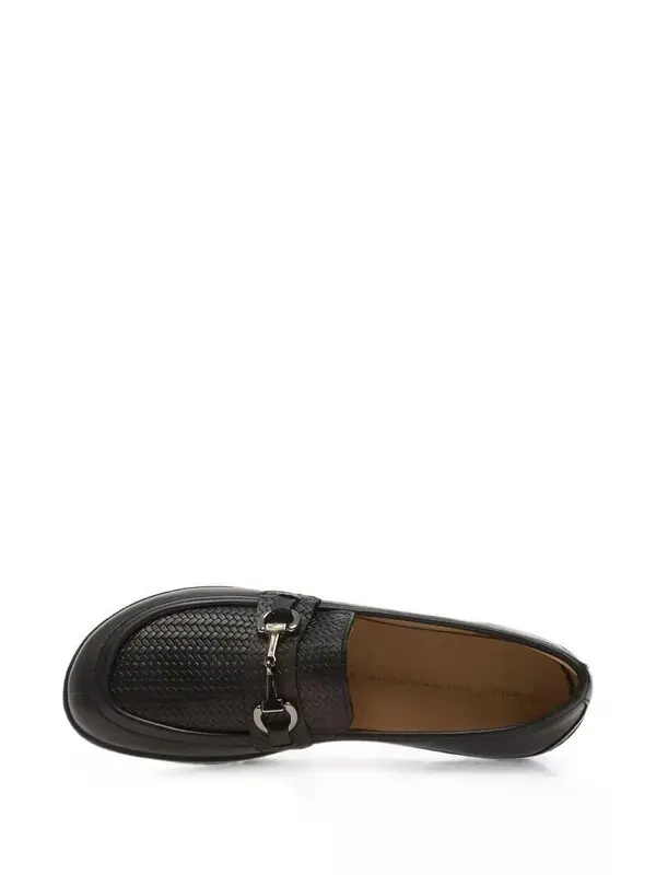 Be Lenka Divella Woven-panel Bit Loafers