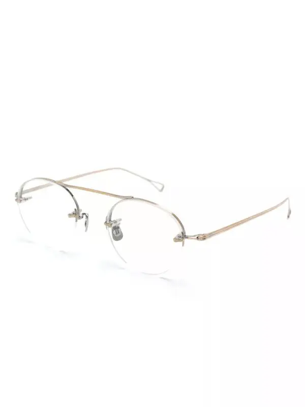 EYEVAN7285 Round Frame Titanium Glasses