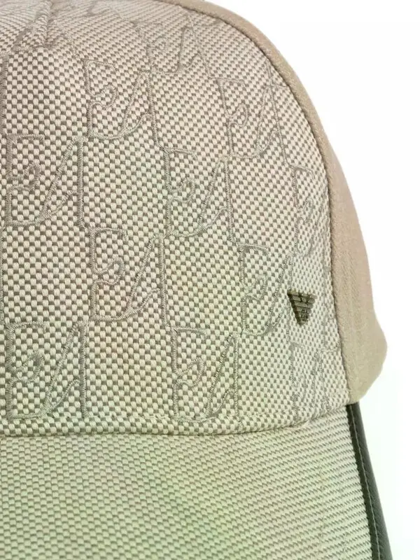 Emporio Armani Logo Embroidered Baseball Cap