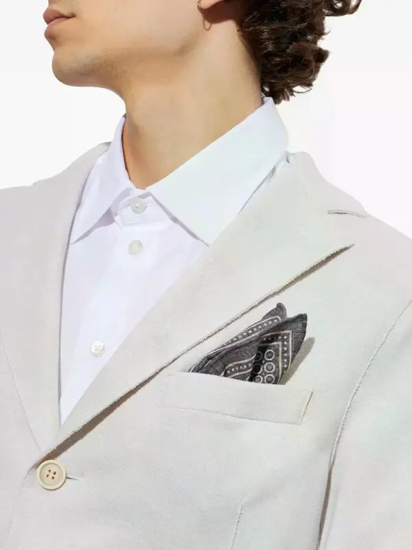 Eleventy Patterned Pocket Square