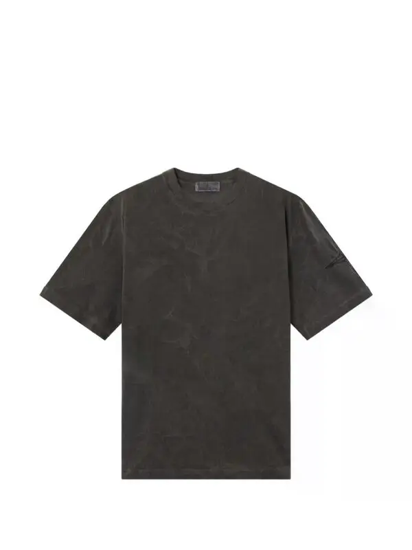 Stone Island Faded-effect Logo-patch T-shirt