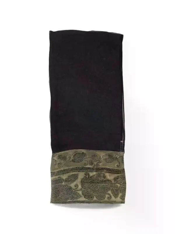 Giorgio Armani Floral-print Scarf