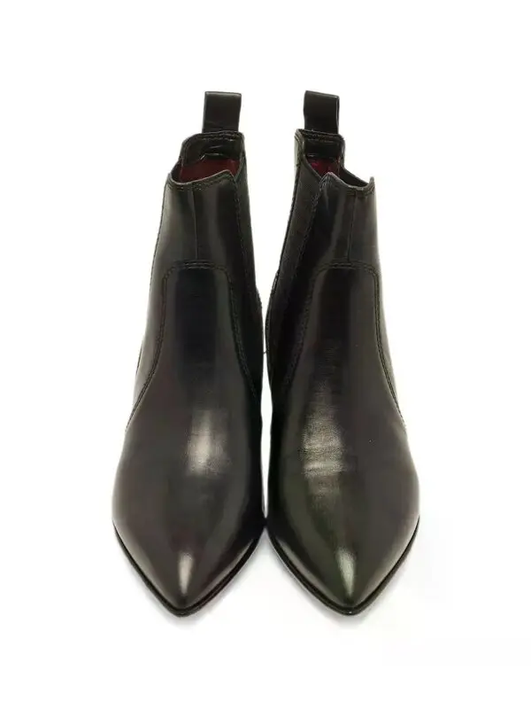 Marc Jacobs Pointed-toe Leather Ankle Boots