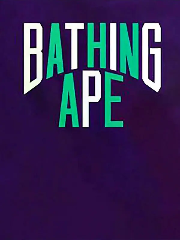 A BATHING APE Colors Nyc Logo-print T-shirt - Purple