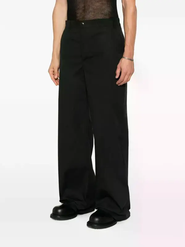 Rick Owens Pressed Crease Trousers