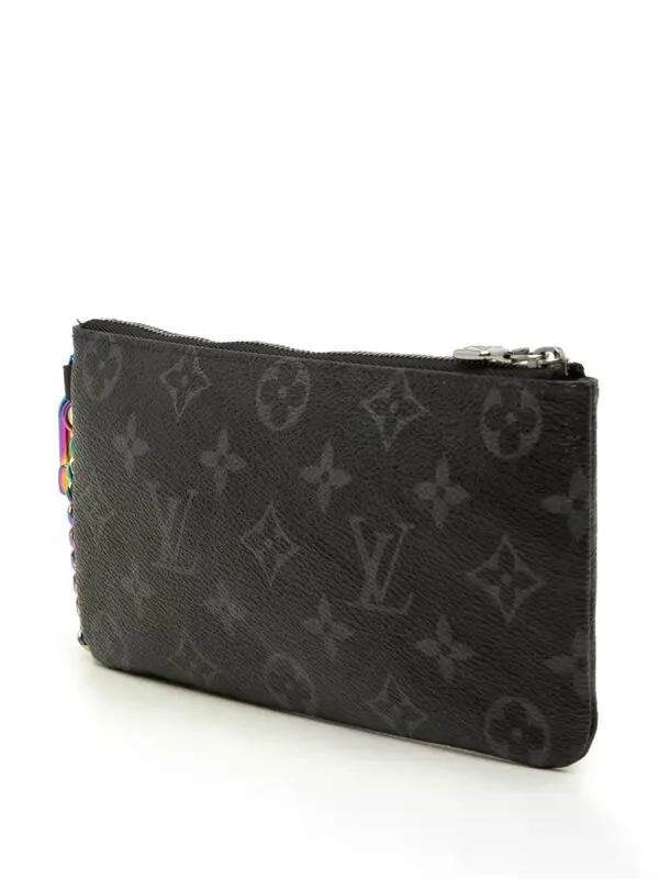 LOUIS VUITTON 2017 Monogram Eclipse Flash Fragment Iphone Case Phone Case