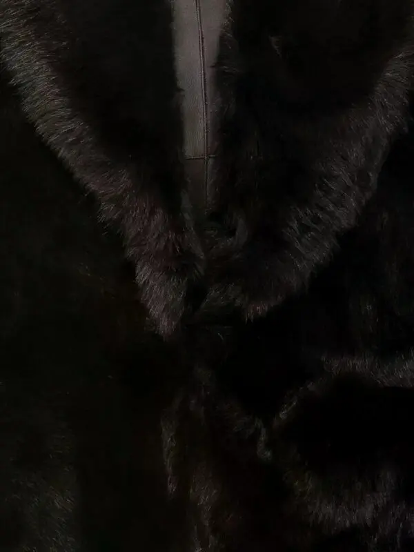 BLANCHA Shearling Sleeveless Jacket