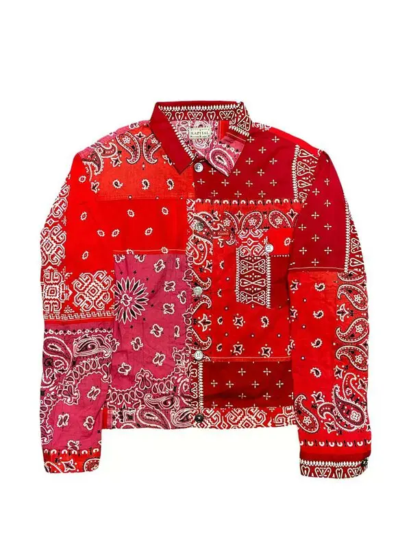 Kapital Bandana-patchwork Shirt