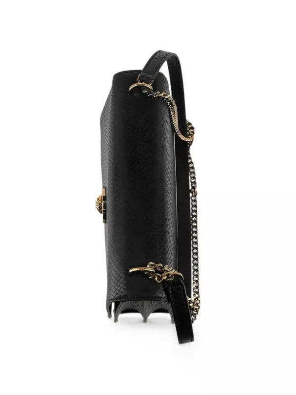 Versace La Medusa Snake-embossed Shoulder Bag