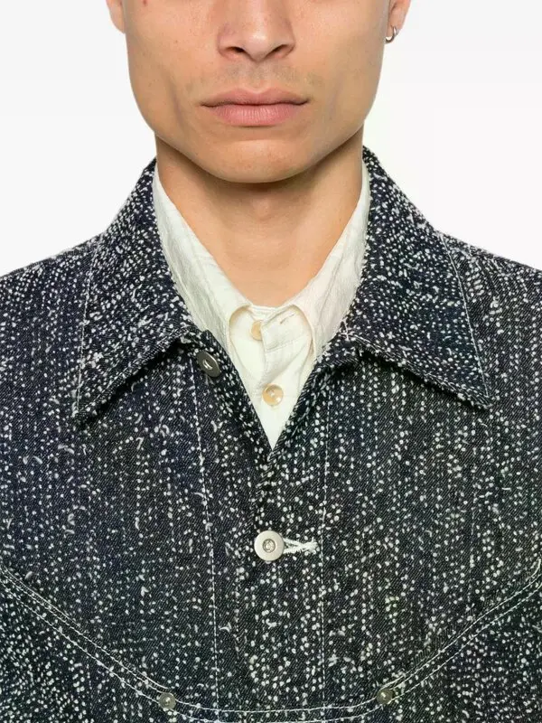 SAGE NATION Jiji Panelled Denim Jacket