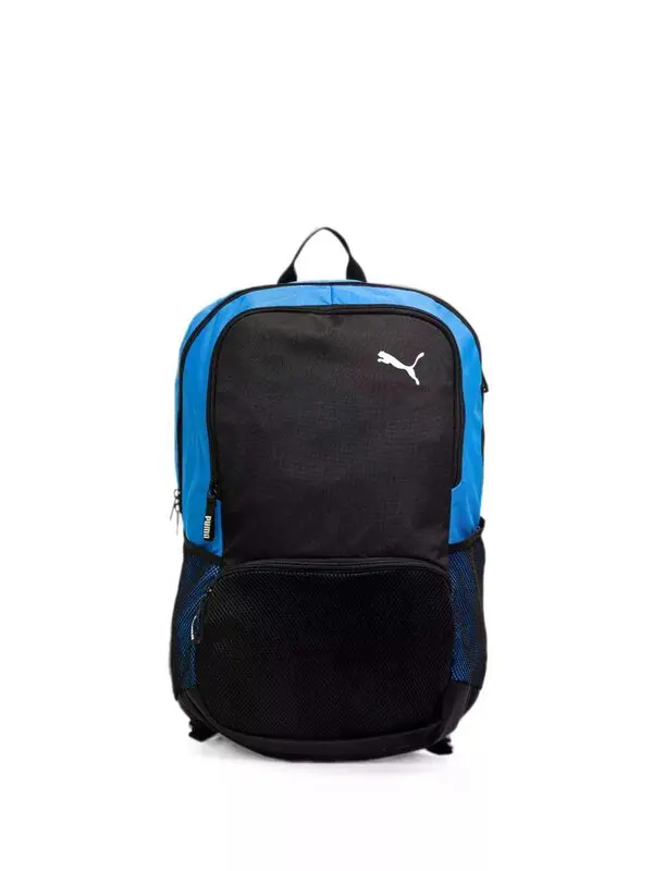 PUMA Logo Print Mesh Panel Backpack