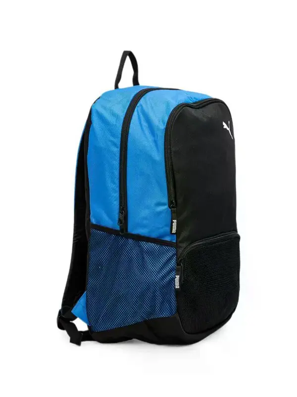 PUMA Logo Print Mesh Panel Backpack
