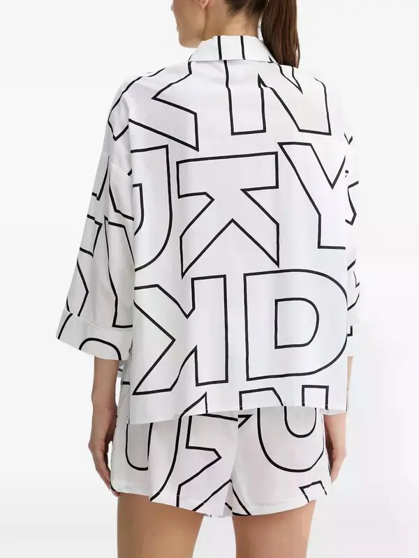 Dkny Logo-print Pajamas
