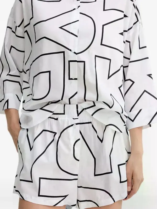 Dkny Logo-print Pajamas