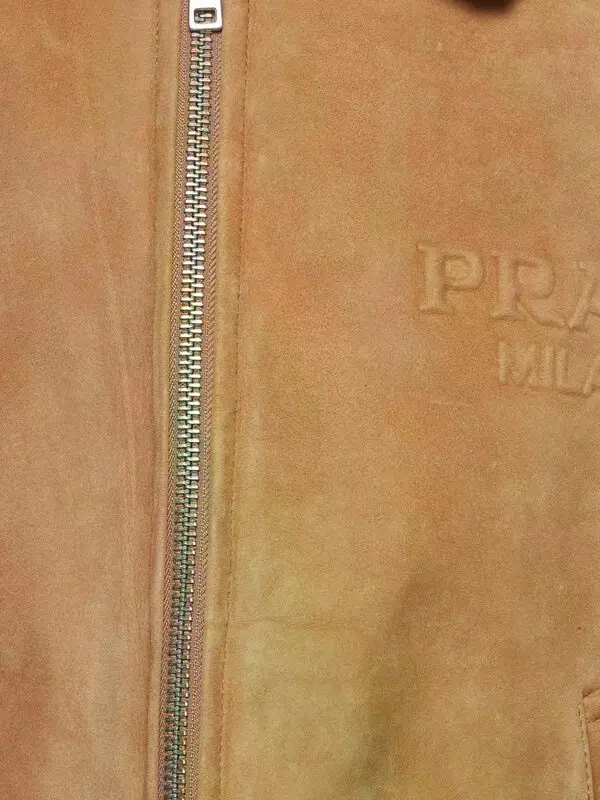 Prada Logo-embossed Bomber Jacket