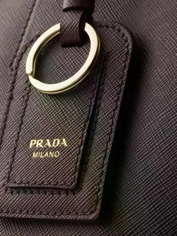 Prada Galleria Large Saffiano Leather Bag - Red