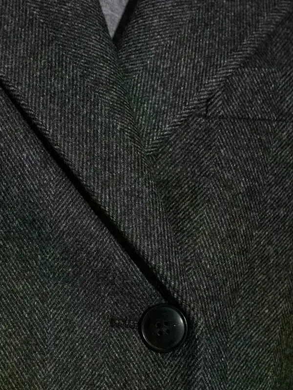 RÓHE Double-breasted Herringbone Blazer