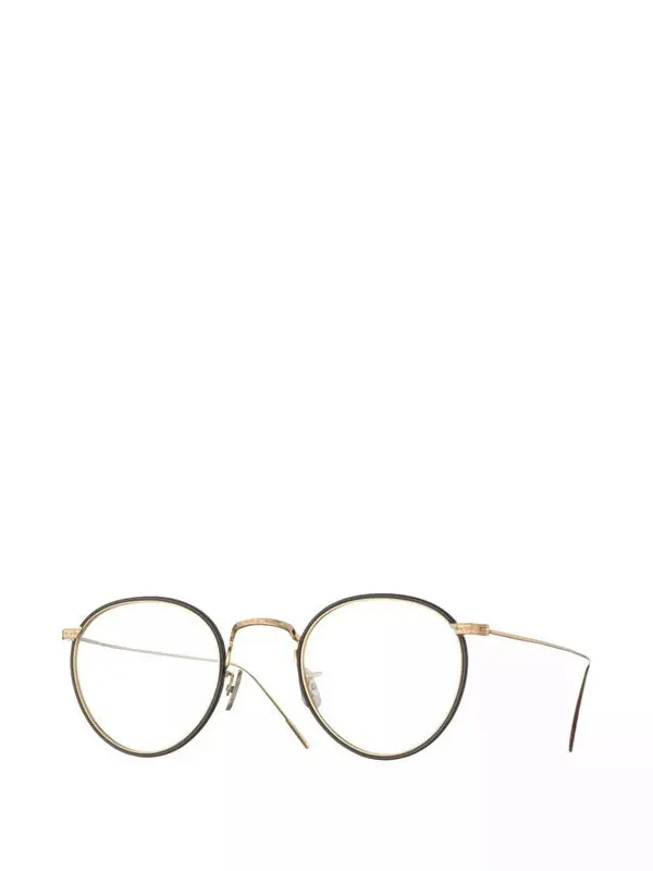 EYEVAN7285 Round Frame Eyeglasses - Metallic