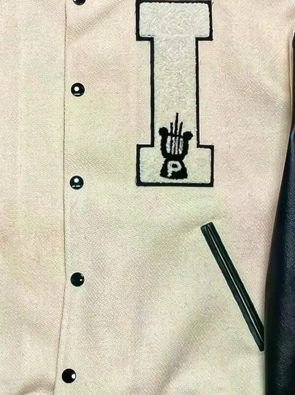 Kapital Varsity Jacket With Bone-motif Patches