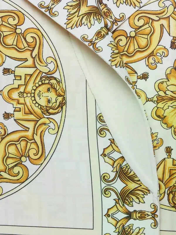 Fendi 2022 Baroque-print Jacket