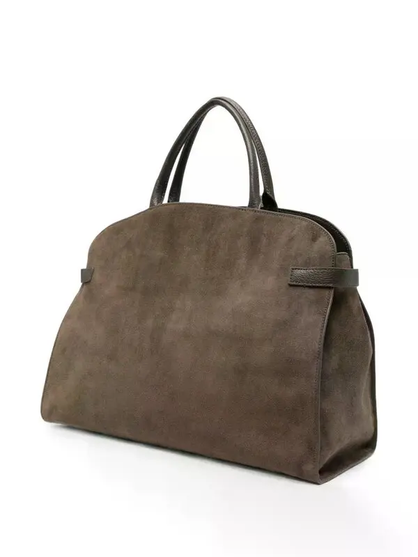 COCCINELLE Suede Shoulder Bag With Buckle Detail