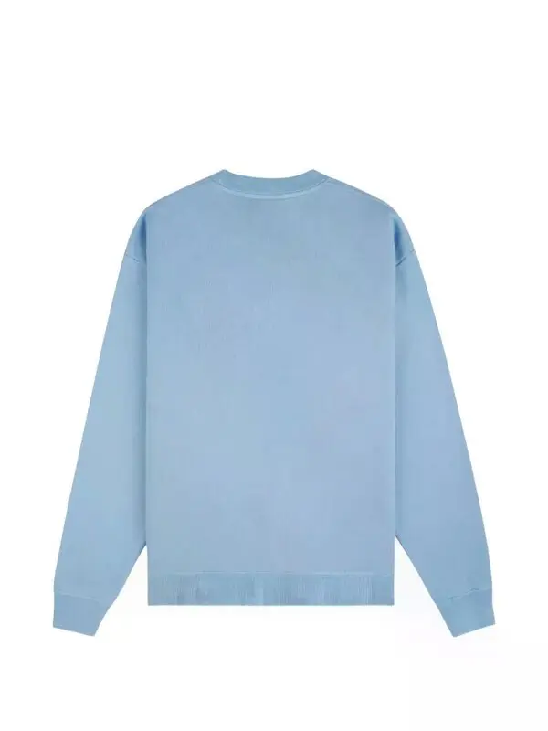 Juicy Couture Sporty And Rich" Logo Print Crew Neck Sweatshirt