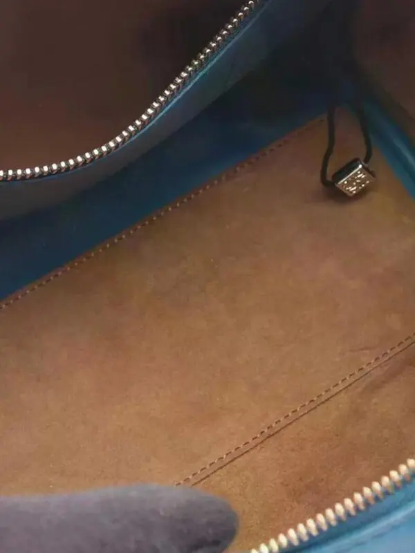 Loewe Amazona Square 19 Satchel - Blue