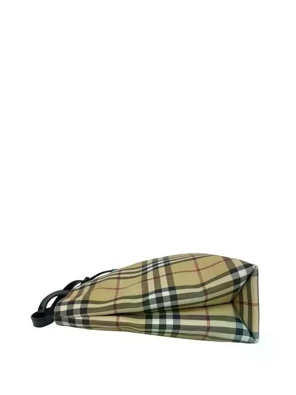 Burberry Haymarket Check Tote Bag - Neutrals