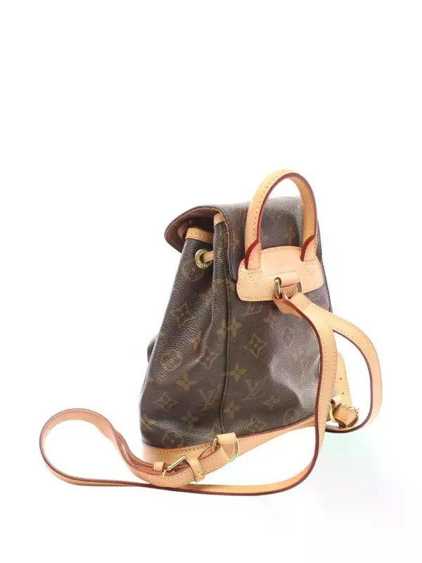 LOUIS VUITTON Monogram Mini Montsouris Backpack - Brown