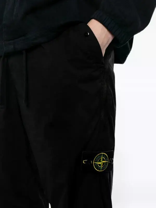 Stone Island Logo-patch Drawstring Trousers