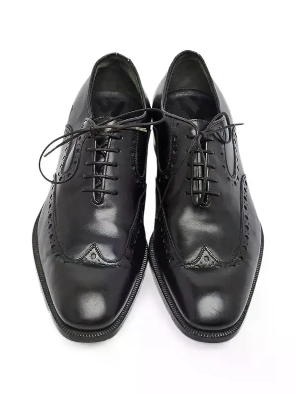 FERRAGAMO Brogue-detail Derby Shoes
