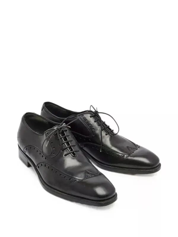 FERRAGAMO Brogue-detail Derby Shoes