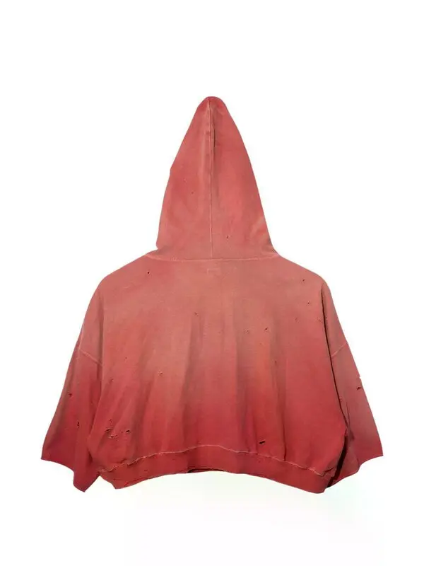 Kapital Thriller Damaged Devil Embellished Hoodie
