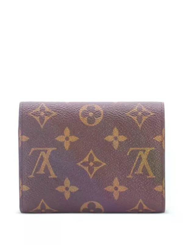 LOUIS VUITTON Victorine Wallet Monogram Canvas Small Wallets