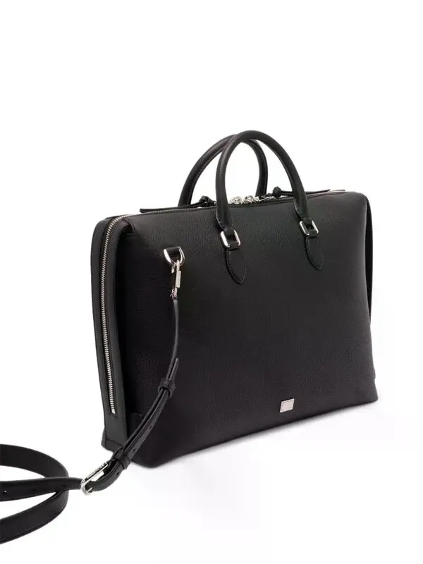 Dolce & Gabbana Pebbled Leather Briefcase