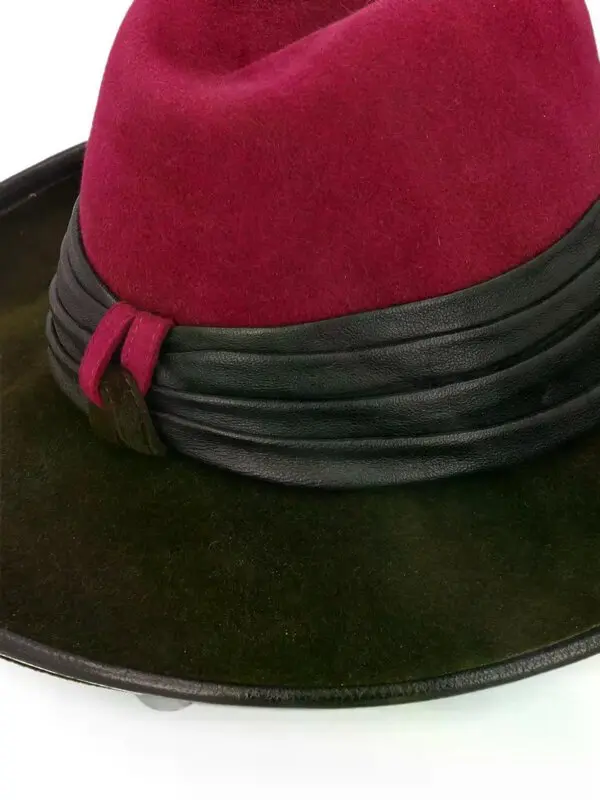 MARZI Wide Brim Fedora Hat
