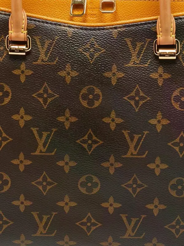 LOUIS VUITTON Pallas Monogram Tote Bag - Brown