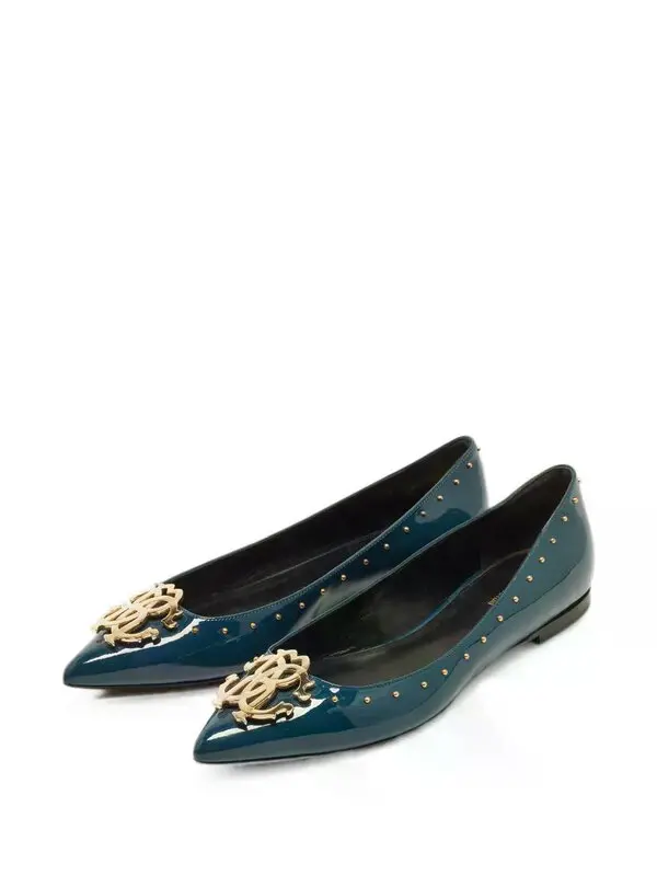 Roberto Cavalli Pointed-toe Pumps - Blue