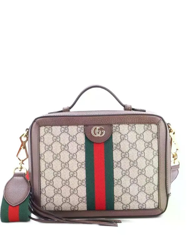 Gucci Ophidia Gg Coated Canvas Small Shoulder Bag