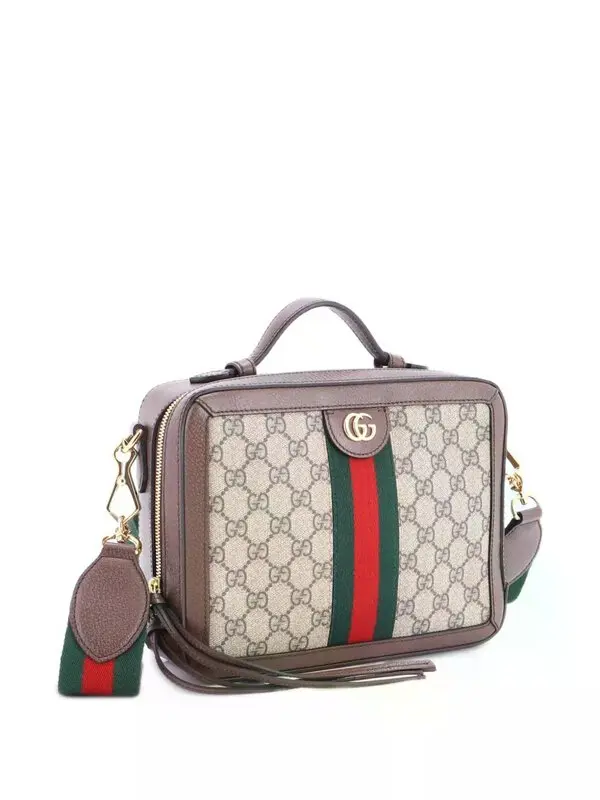 Gucci Ophidia Gg Coated Canvas Small Shoulder Bag