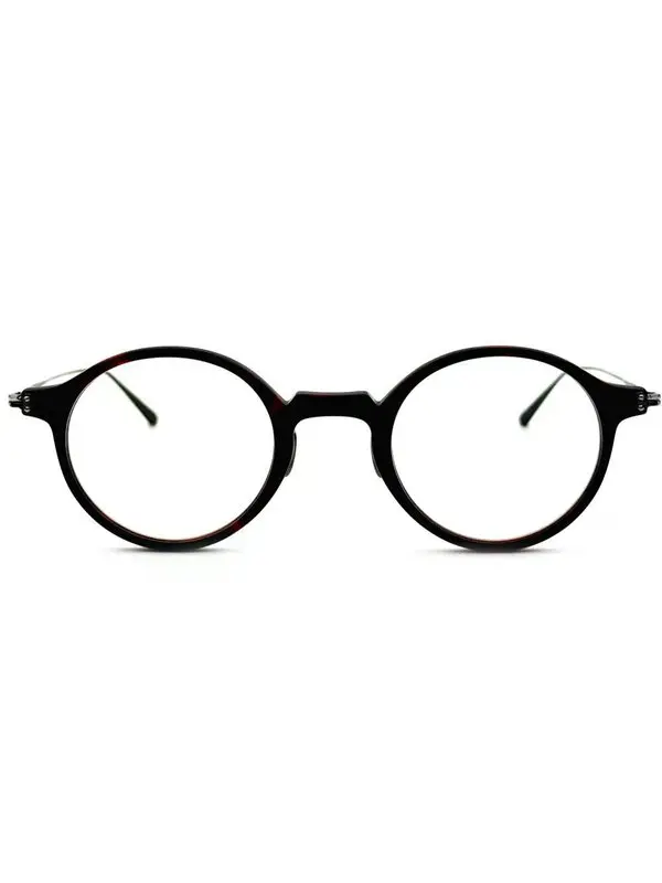 EYEVAN7285 419 Round Frame Eyeglasses - Black