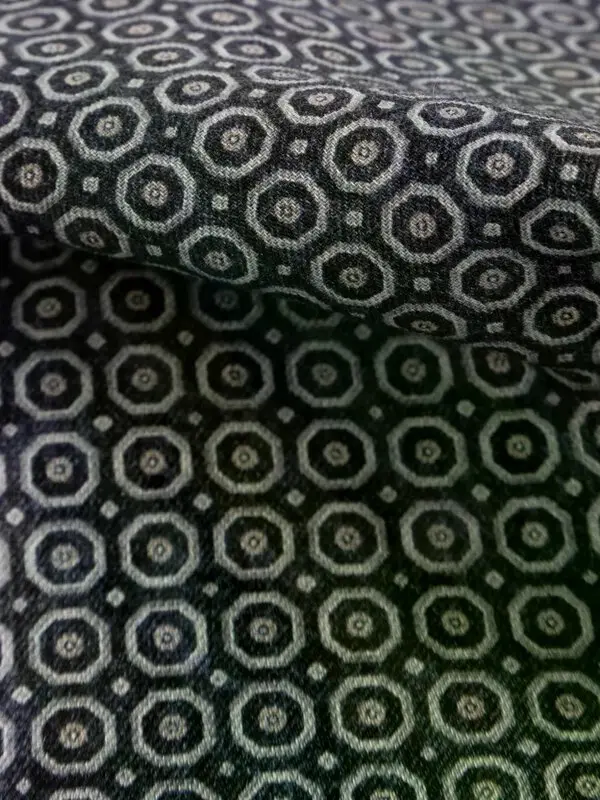 Eleventy Geometric-print Pocket Square