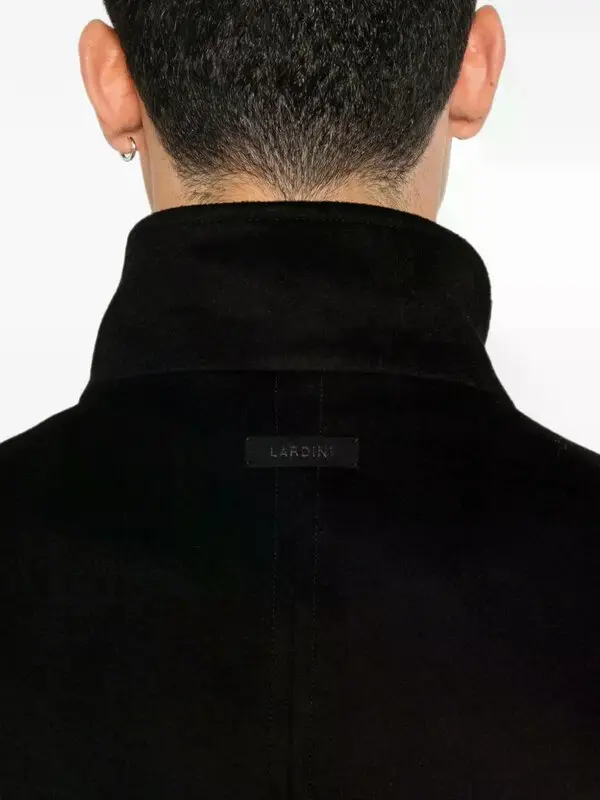 LARDINI High-neck Zip-up Jacket