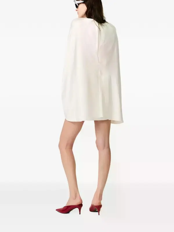Stella McCartney Draped Cape Mini Dress