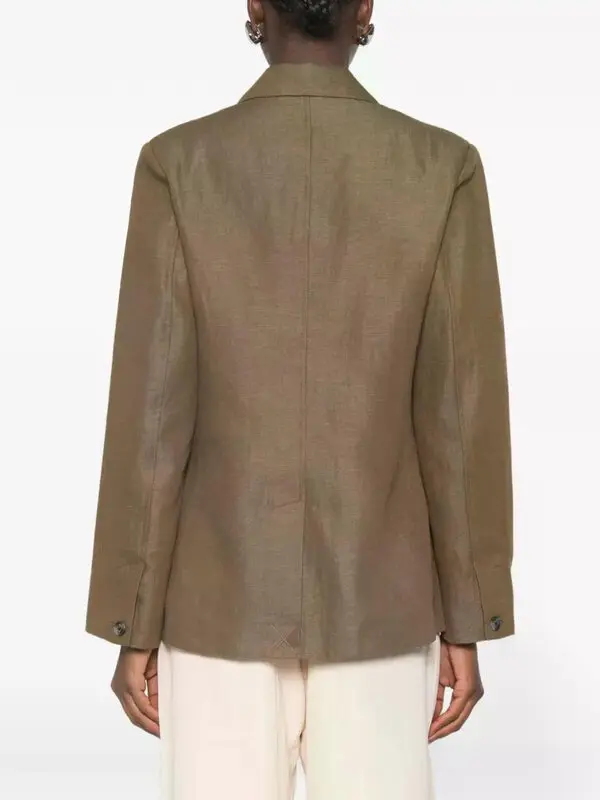 SAMSOE SAMSOE Single-breasted Cotton Blazer
