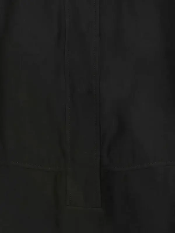 Prada Satin Abaya Maxi Dress